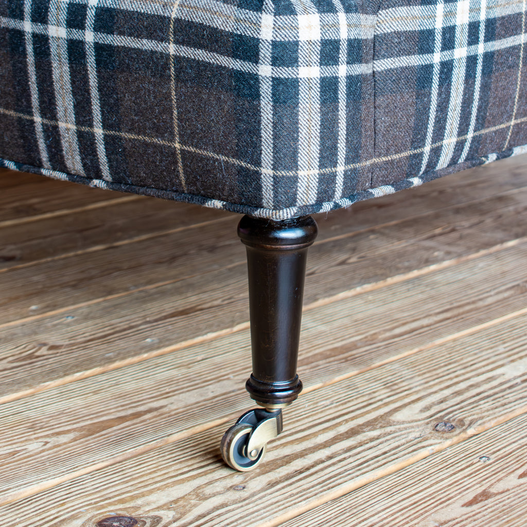 Delano Chair in Derby Plaid | Plaid Upholstered Armchair | Dartbrook ...
