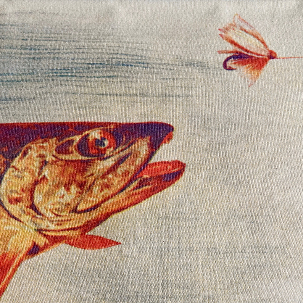 Brook Trout Wall Chart | 1914 Brook Trout Illustration Canvas Wall ...