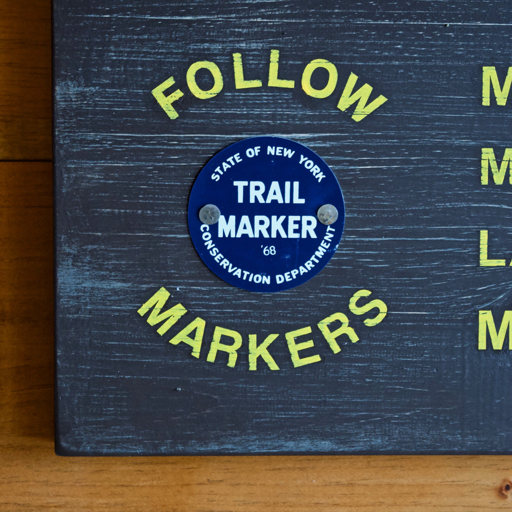 Adirondack Trail Sign | Adirondack Rustic Furniture – Dartbrook Rustic ...