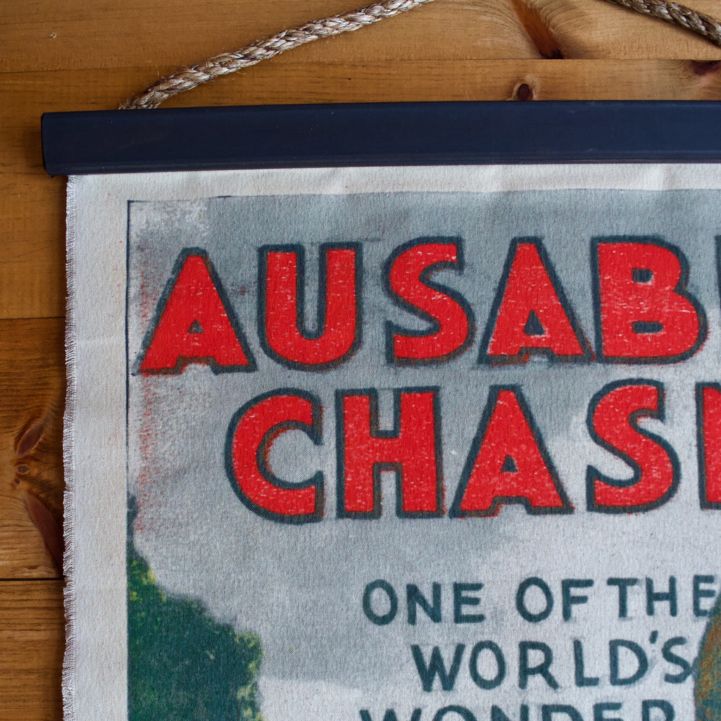 Ausable Chasm Wall Chart | Adirondack Wall Decor – Dartbrook Rustic Goods