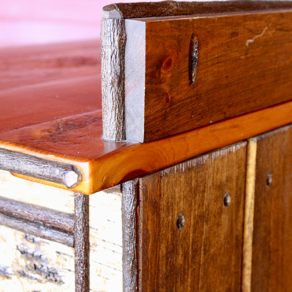 Hawk Island Dresser | Adirondack Rustic Three Drawer Wooden Dresser ...